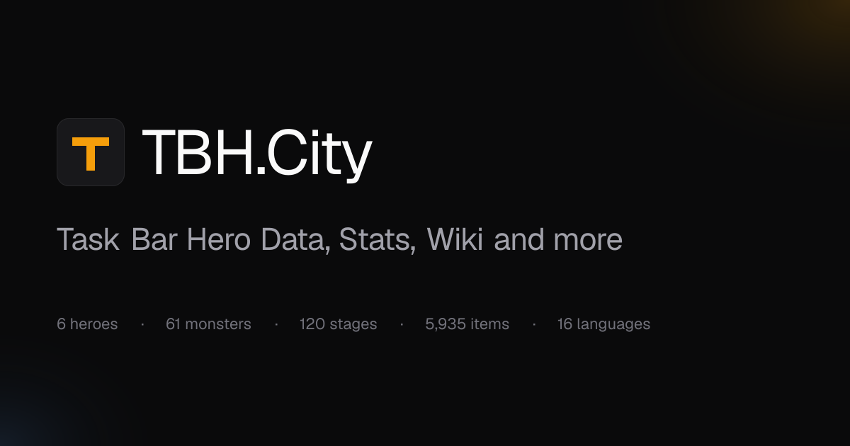 Task Bar Hero · ? Base Attack — Fire Skill · TBH.City